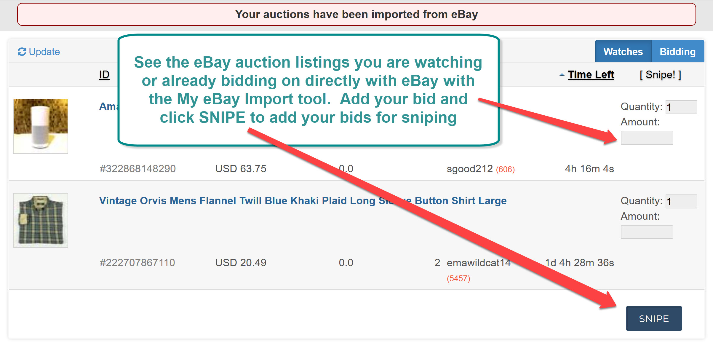 Tutorial – EZsniper